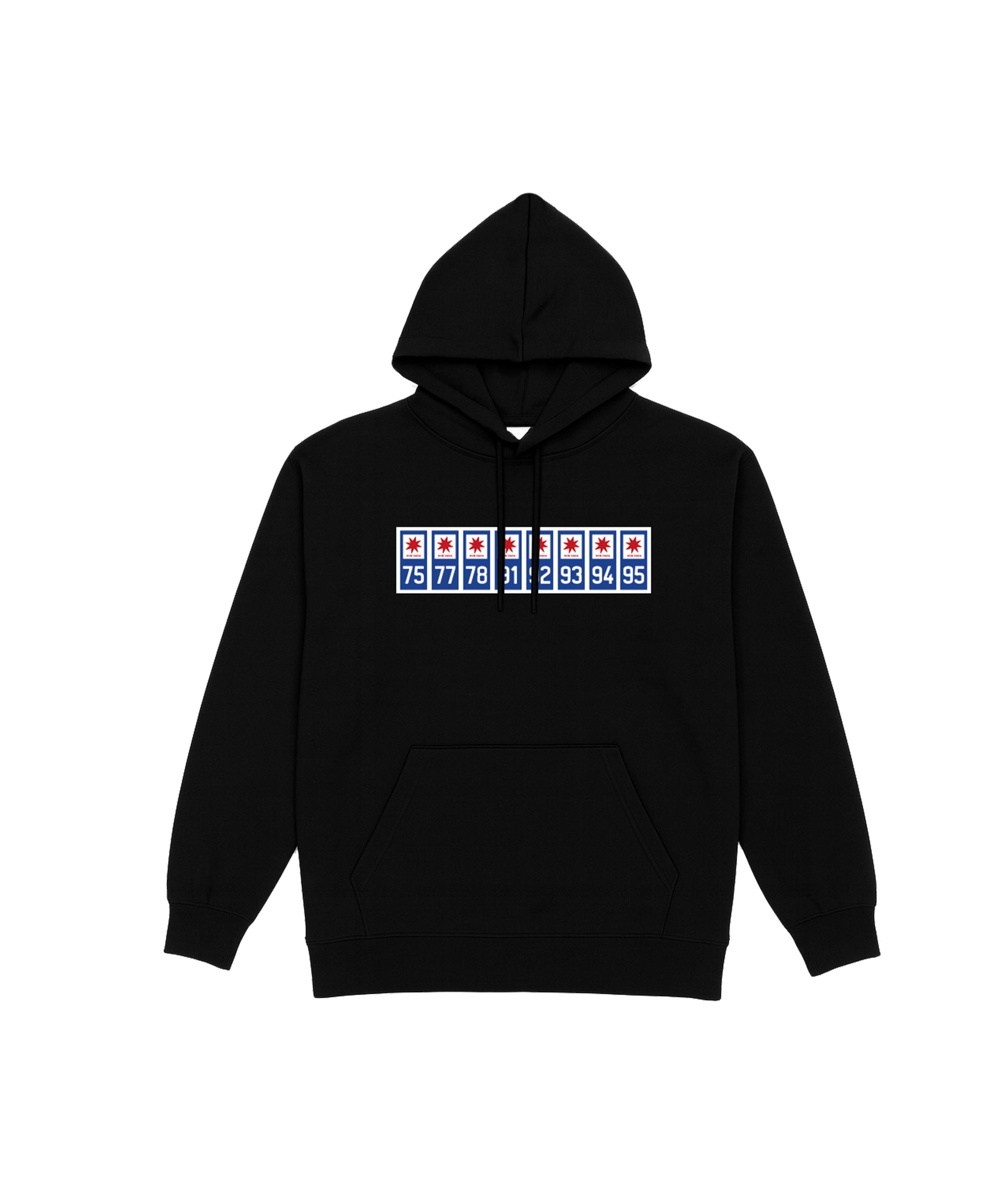 HOODIE IMMAT NOIR – DONDADA.FR